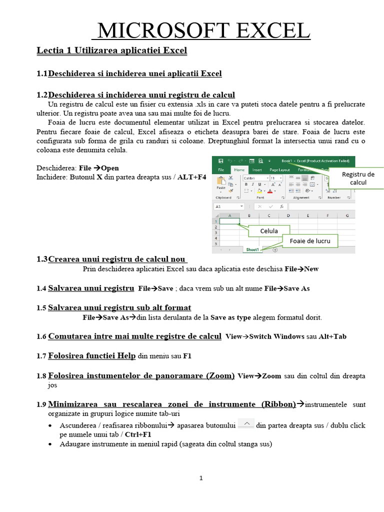 Microsoft Excel | PDF