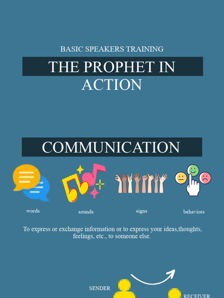 Basic Speaker's Training | PDF