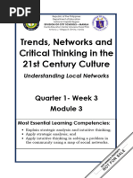 Grade 12: Trends, Networks, and Critical Thinking in The 21 Century ...
