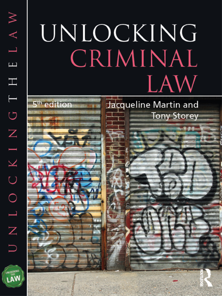 Unlocking Criminal Law (PDFDrive) - 230116 - 182626 | PDF ...