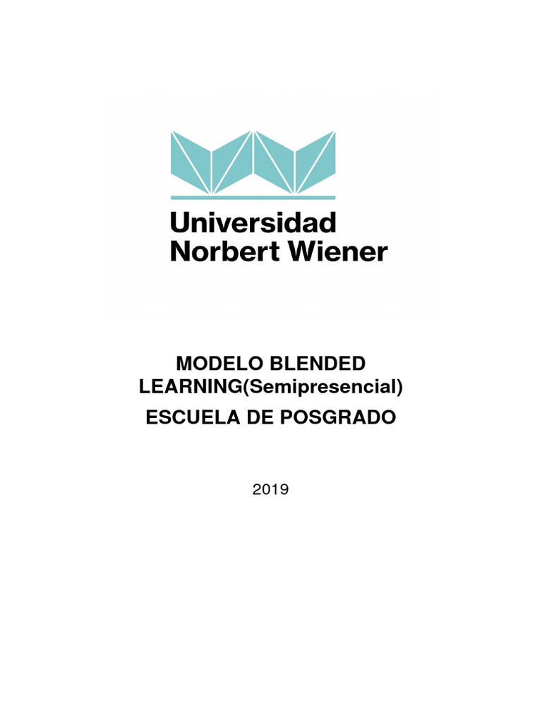 Modelo Blended EPG-V2 | PDF | Enseñando | Educación a distancia