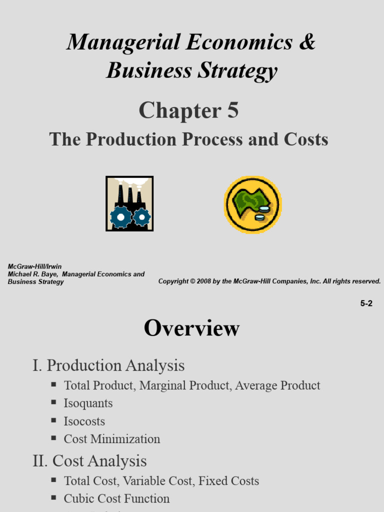 Chap 005 | PDF | Production Function | Long Run And Short Run