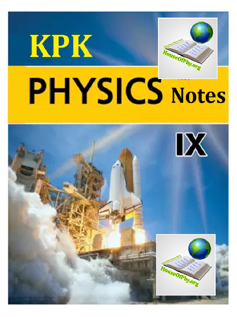 KPK Physics Class 9 Notes Merged | PDF