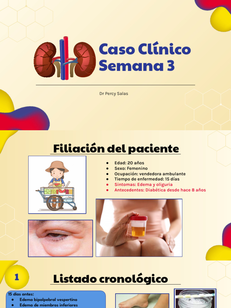 Caso 3 | PDF | Edema | Especialidades Medicas