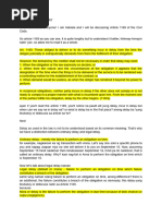 Philippine Civil Code Articles 1170-1171 | PDF | Negligence | Usury