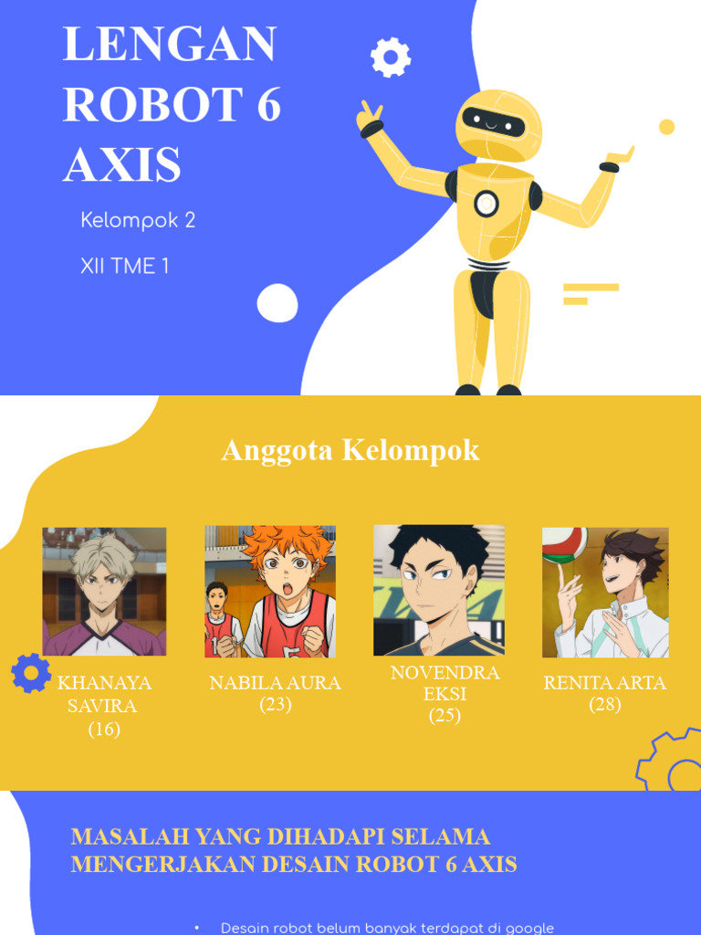 Kelompok 2 - XII TME 1 - Arm Robot 6 Axis | PDF