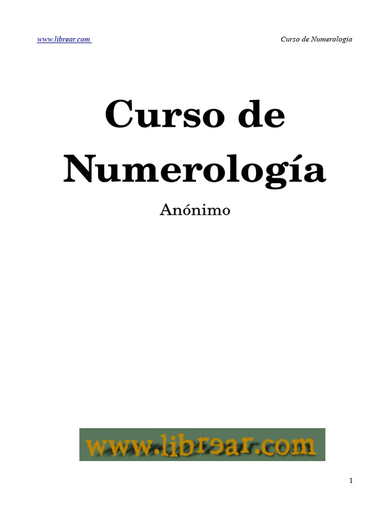 Numerologia | PDF | Amor