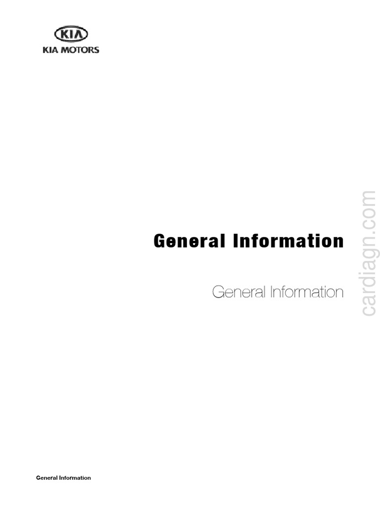 General Information | PDF