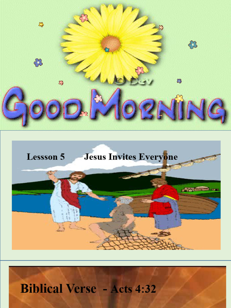 Jesus Invites Everyone | PDF