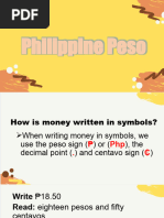 Addition and Subtraction of Philippine Money (Coins and Pesos) | PDF ...