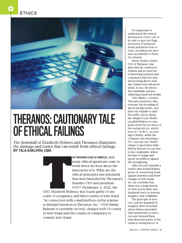 Theranos | PDF