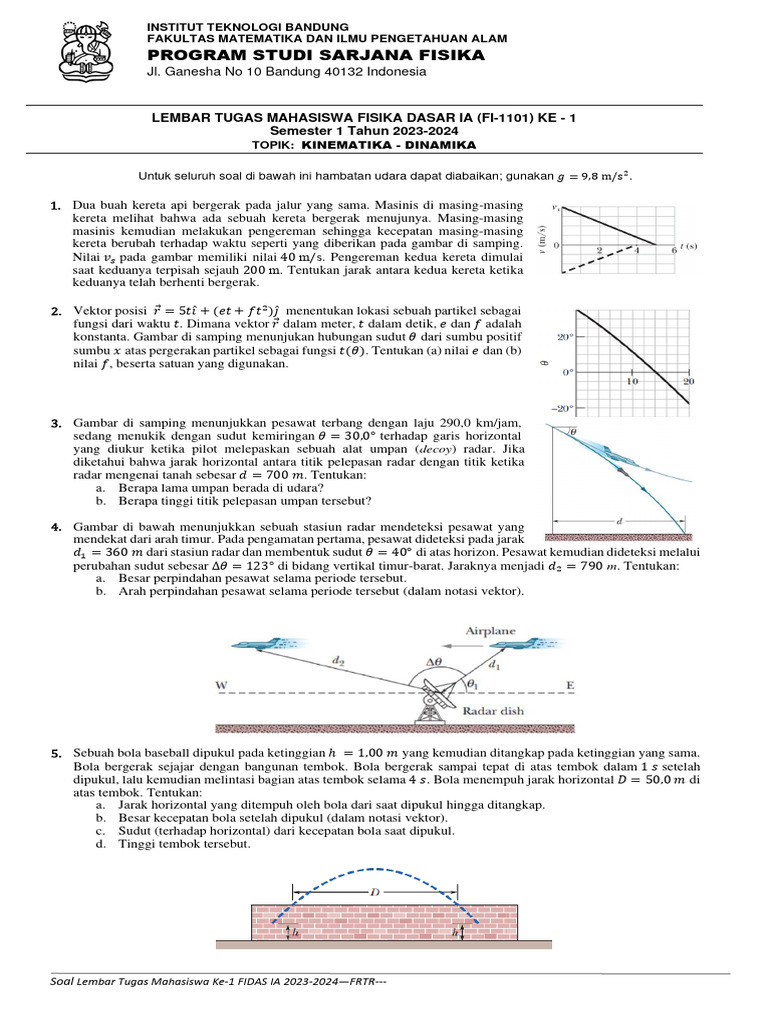 SOAL Modul 1 Fidas IA - 2023 2024 2 | PDF