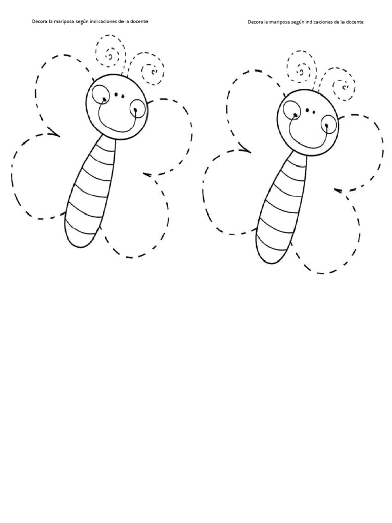 Mariposa - Actividad | PDF