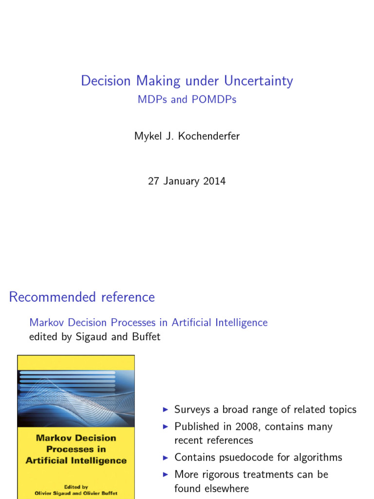 Pomdps Pdf Mathematical Optimization Cybernetics 