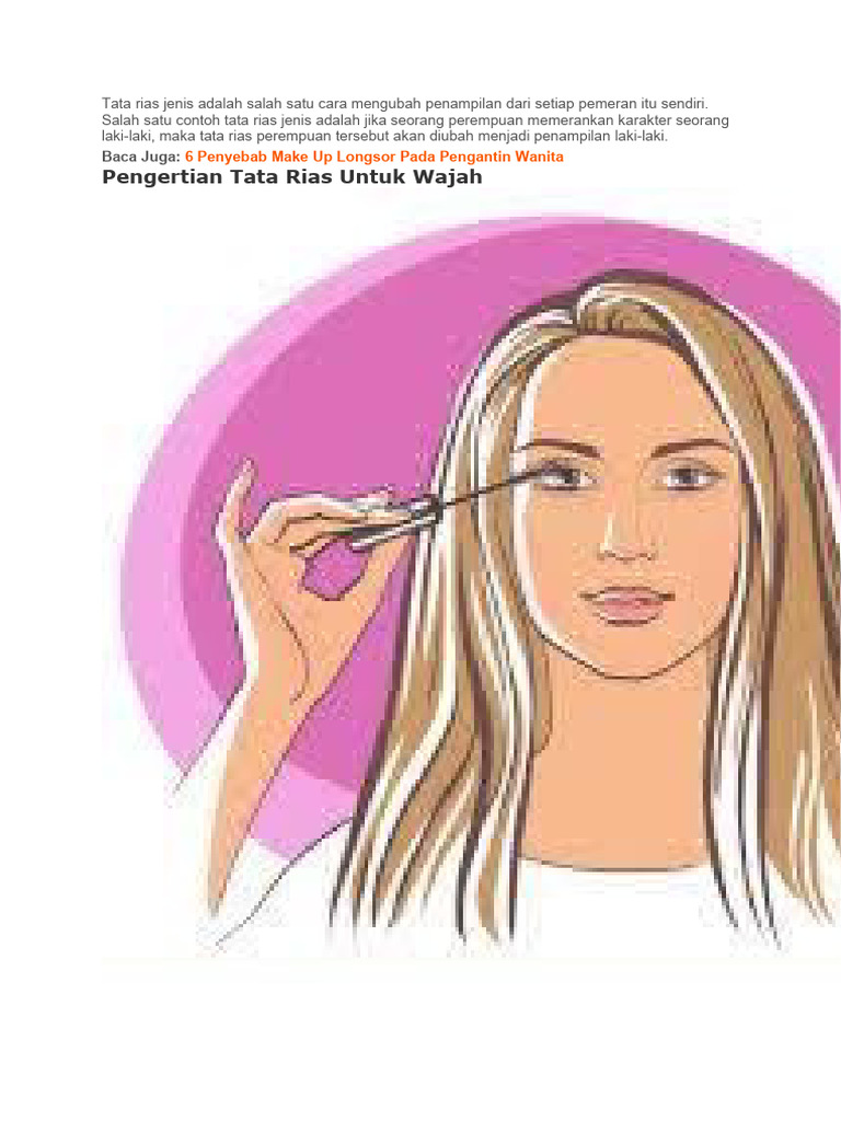 Pengertian Dan Macam Rias | PDF