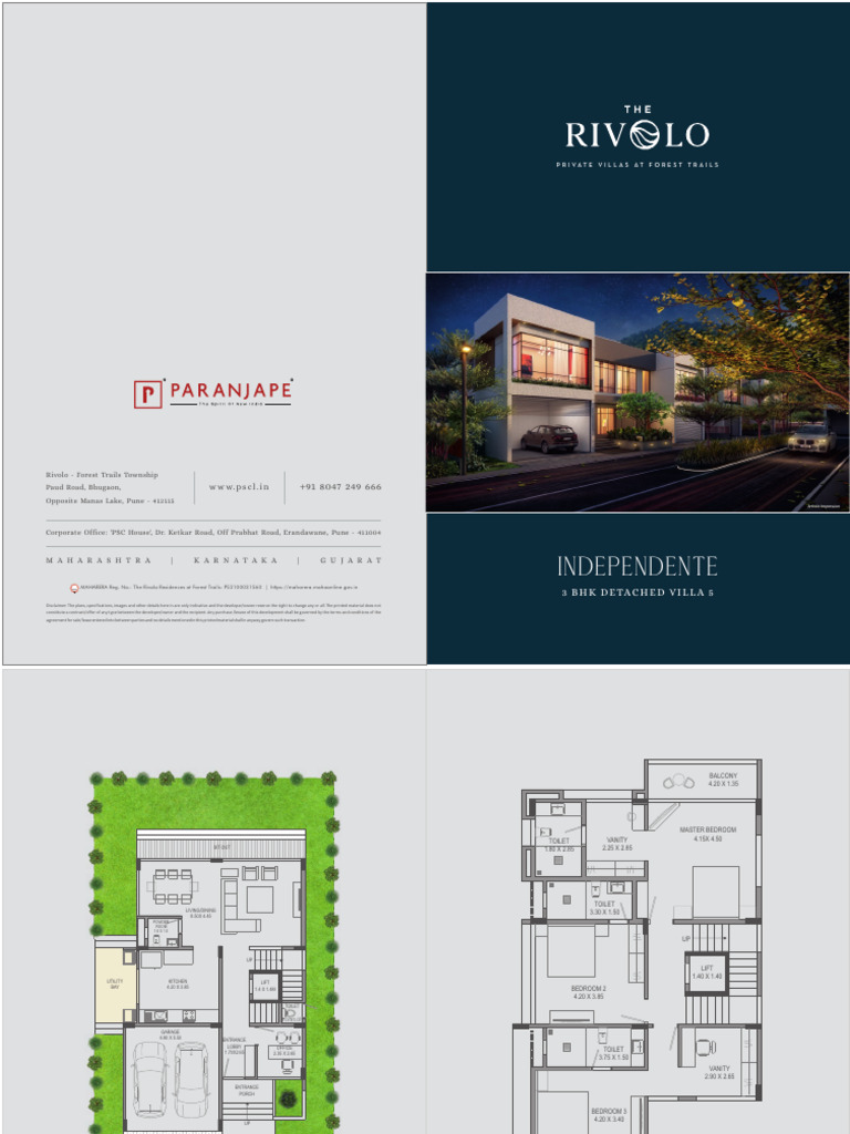 Rivolo Brochure - Floor Plan | PDF | Apartment | Buildings And Structures
