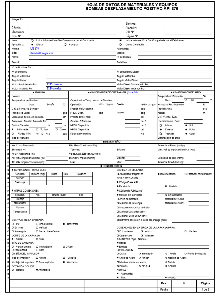 Hojas de Datos Api 675-676-610-674 | PDF | Tubería (transporte de ...