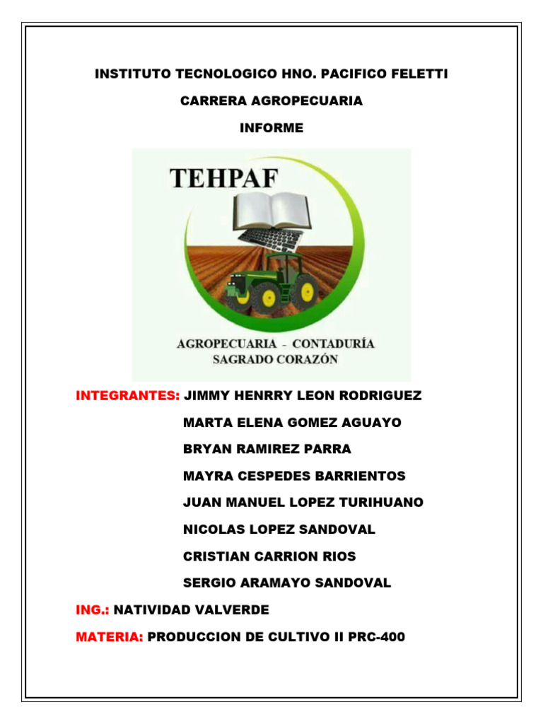 Rendimientos De Cultivos Pdf Trigo Arroz