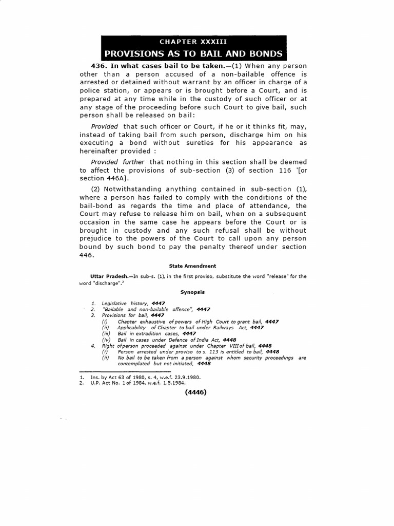 Bail and Bonds | PDF