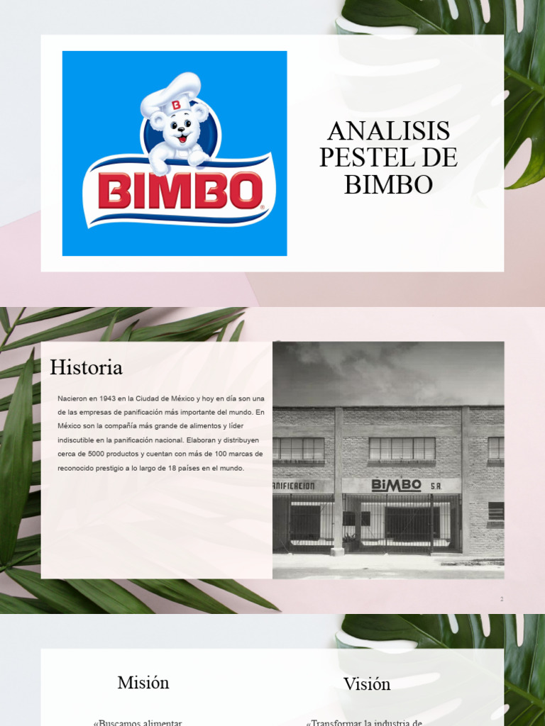 Análisis PESTEL de Grupo Bimbo | PDF | Business | México