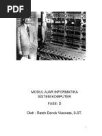 Modul Ajar Informatika Kelas 7 Fase D Bab 3 | PDF