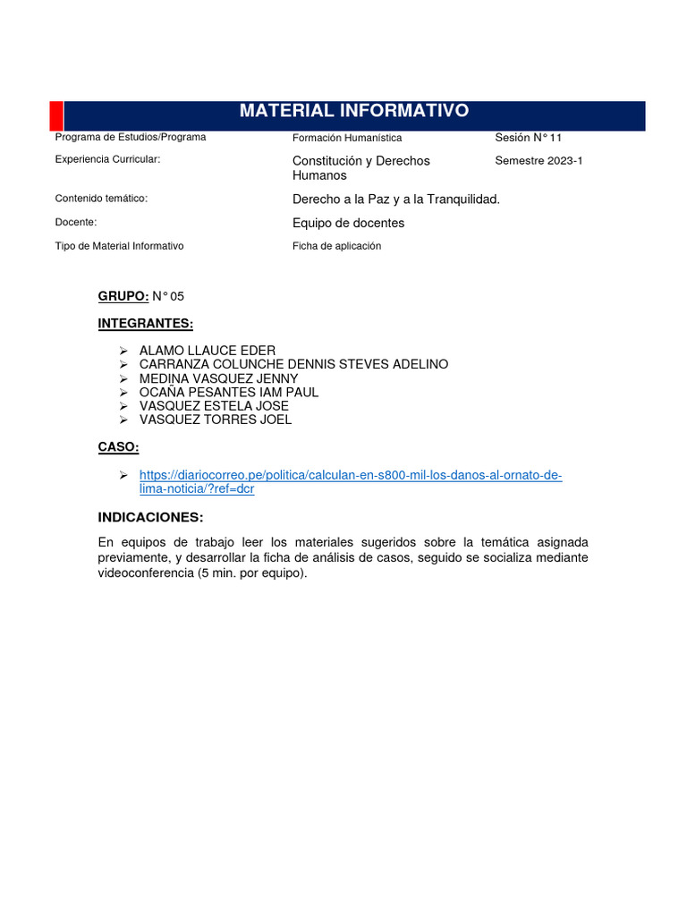 Material Informativo 11 | PDF