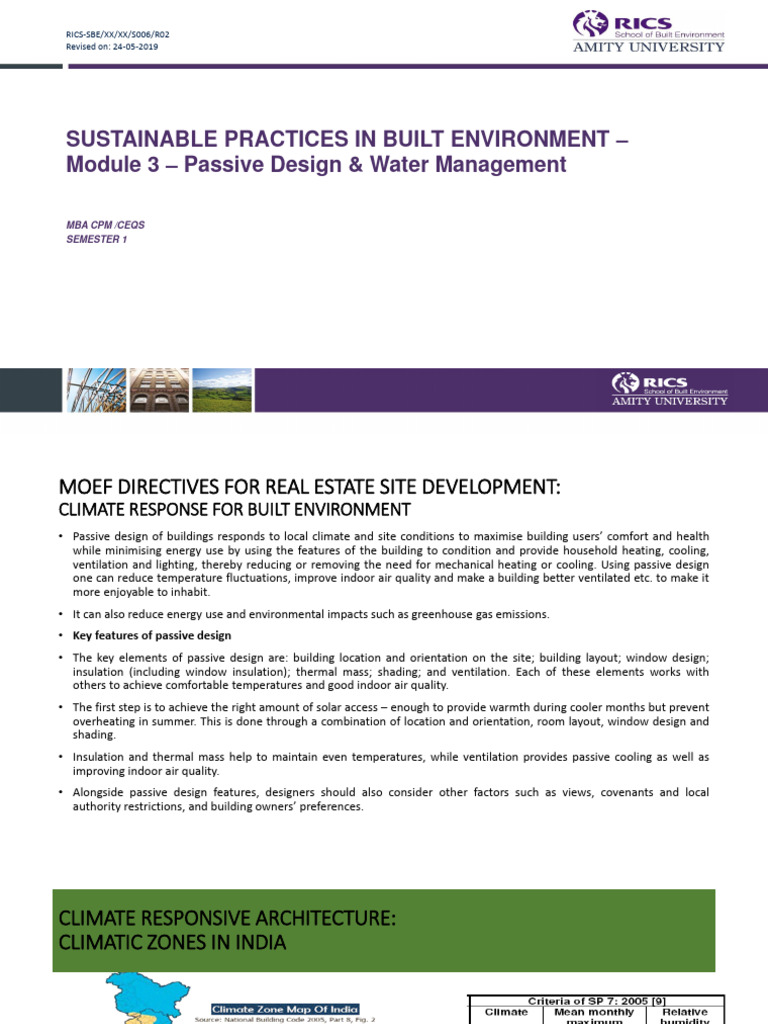 Water Climate Responsive Design | PDF | Building Insulation | Window