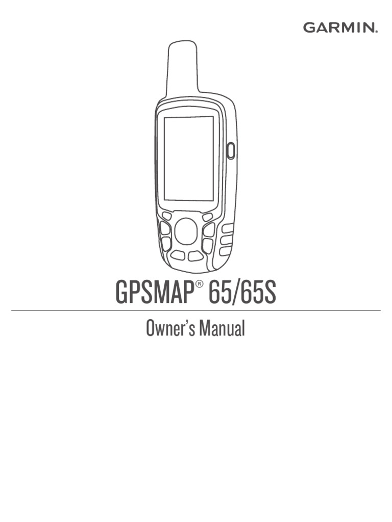 Gpsmap 65 65s Om En-Us | PDF | Compass | Computing