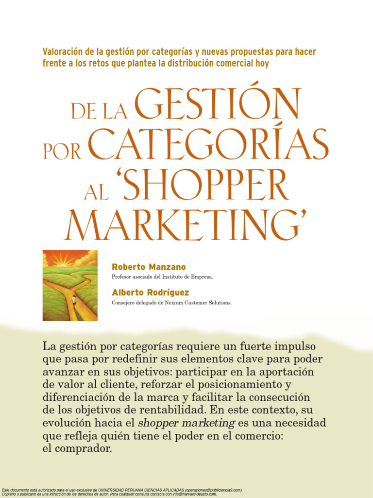 Shopper-De La Gestion Por Categorias Al Shopper Marketing | PDF Shopper-De La Gestion Por Categorias Al Shopper Marketing | PDF