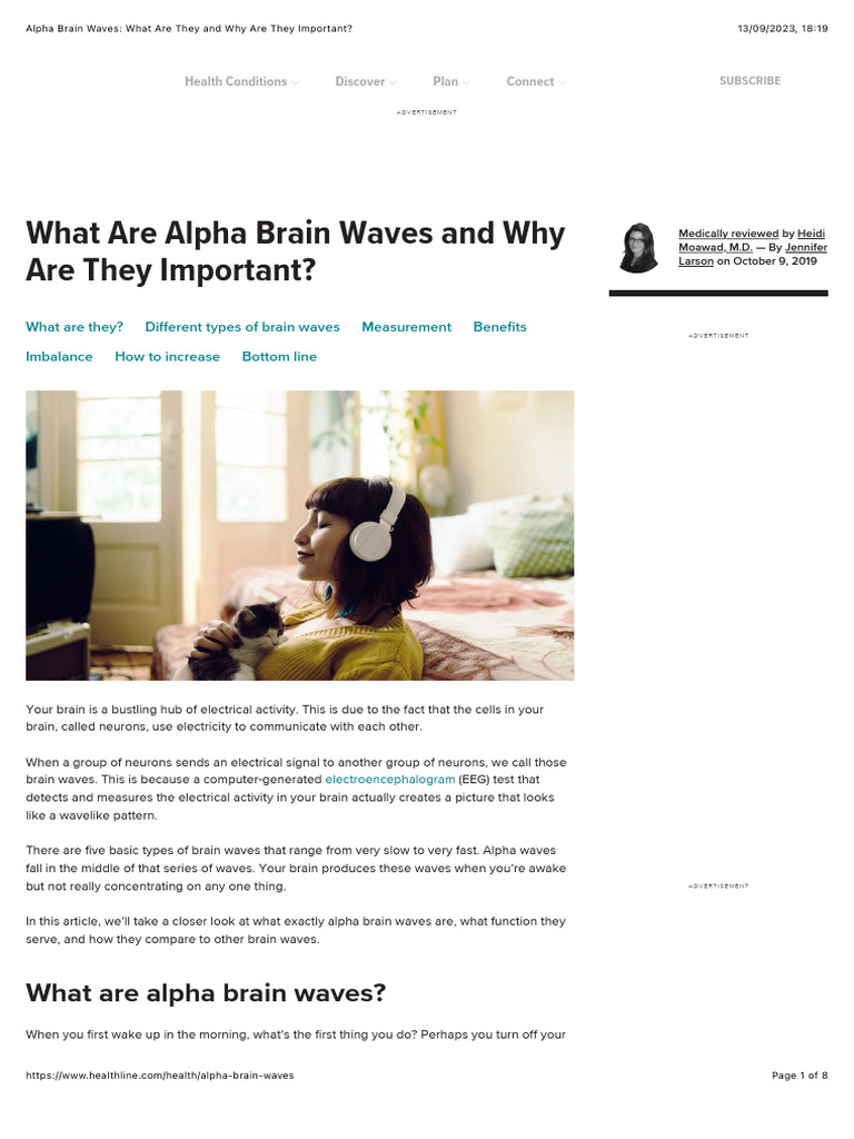 Alpha Brain Waves: What Are They and Why Are They Important? | PDF ...