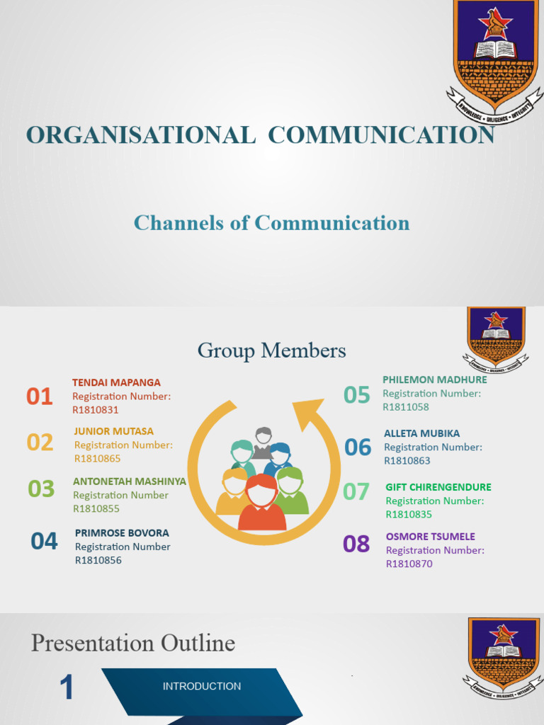 Organisational Communication Final Presentation | PDF | Communication | Information
