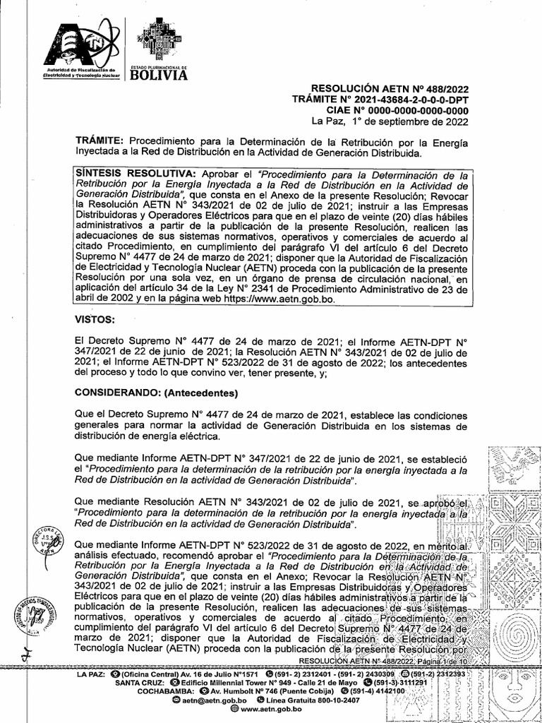 AETN R 0488 27 22 A Rloza 2022 09 02 I | PDF