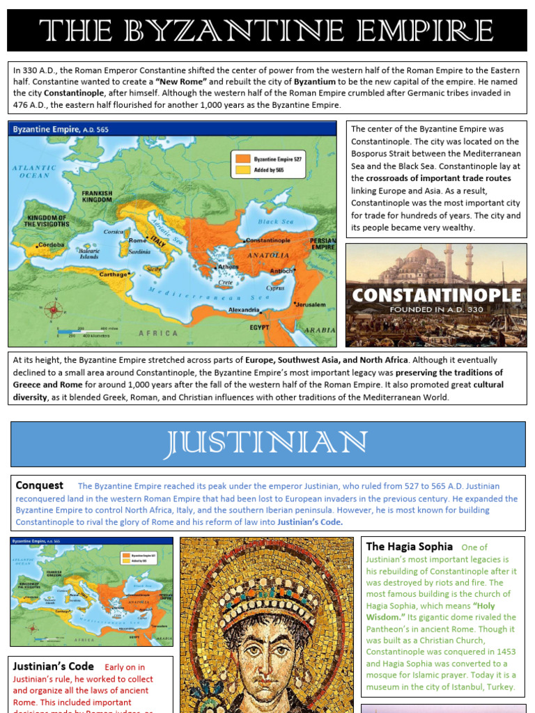 The Byzantine Empire | PDF