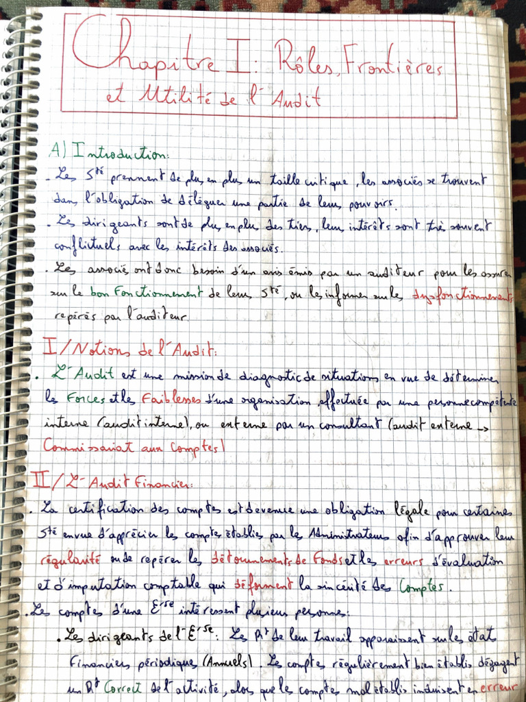 Audit Cours Complet Pdf