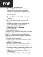 Phonetics: The Sounds of Language The Phonetic Alphabet | PDF ...