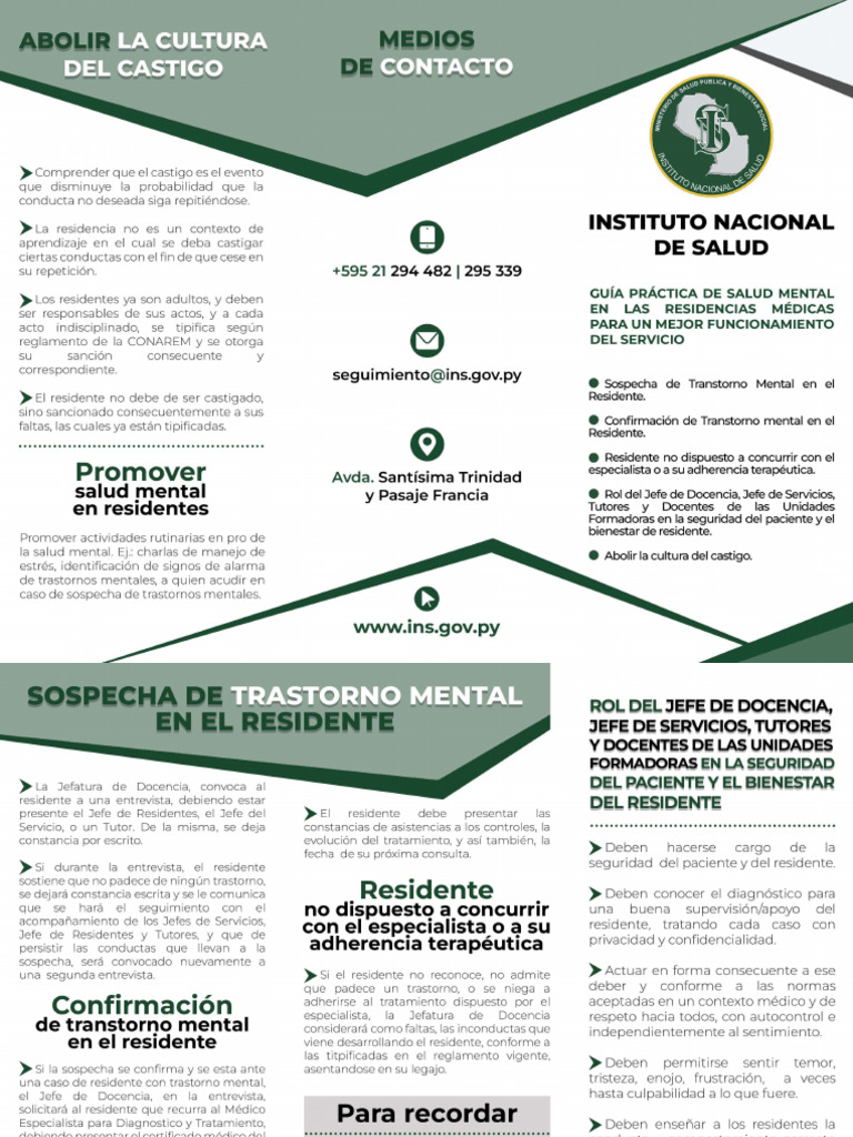 Triptico Salud Mental | PDF Triptico Salud Mental | PDF