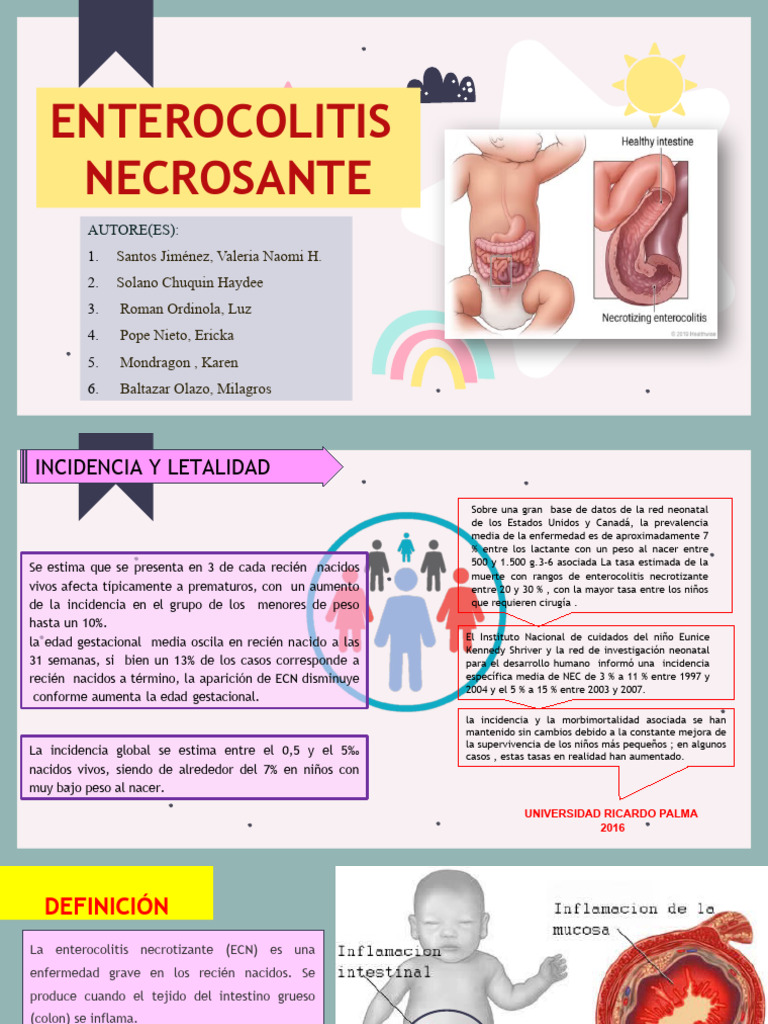 Enterocolitis Necrotizante en Recién Nacidos | PDF | Diarrea | Sistema ...