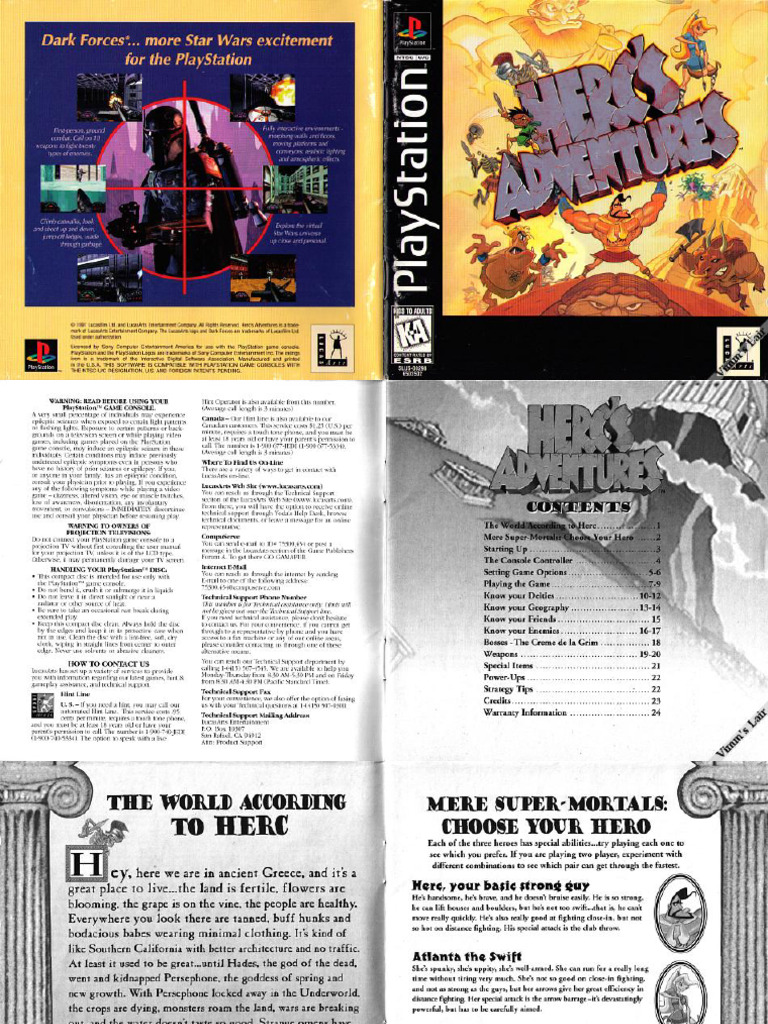 Herc's Adventures | PDF
