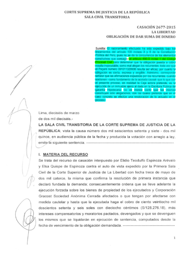 Casación #3789-2012 - LA LIBERTAD - SCP | PDF | Judicaturas | Ley Pública