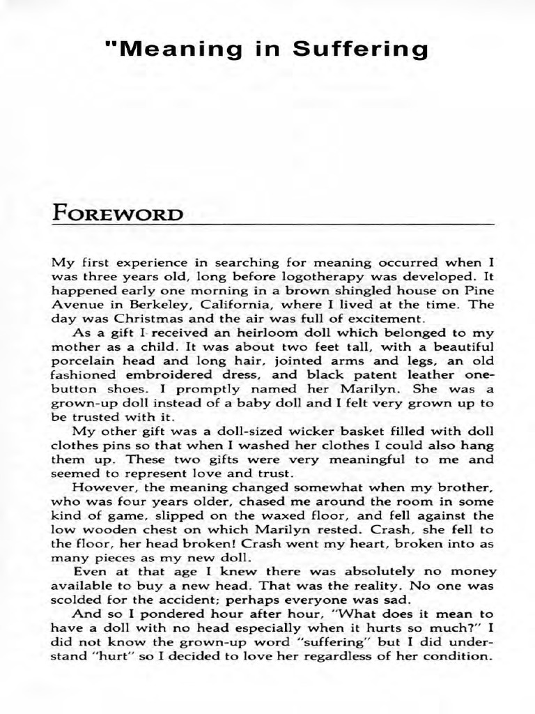 Meaning Suffering Lesepr | PDF Meaning Suffering Lesepr | PDF