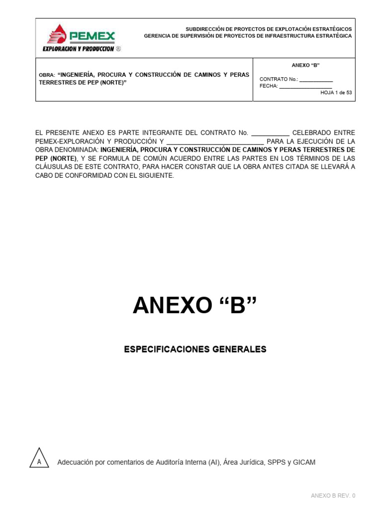 Anexo B (Norte) - Carreteras y Peras | PDF | Residuos | Contratista general