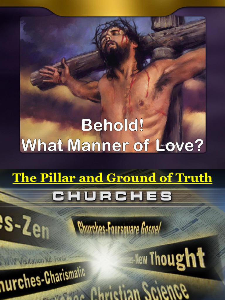 10 Pillar and Ground of Truth | PDF | Protestantism | Jesus