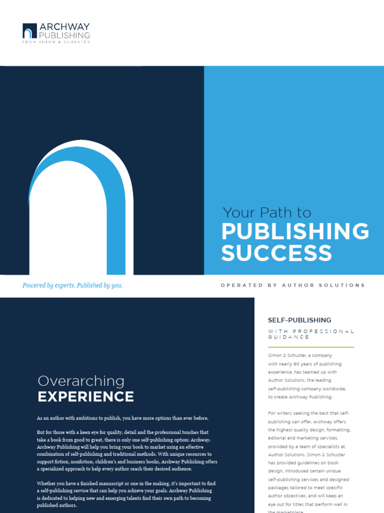Archway Publishing Guide 1 | PDF | Publishing | Books
