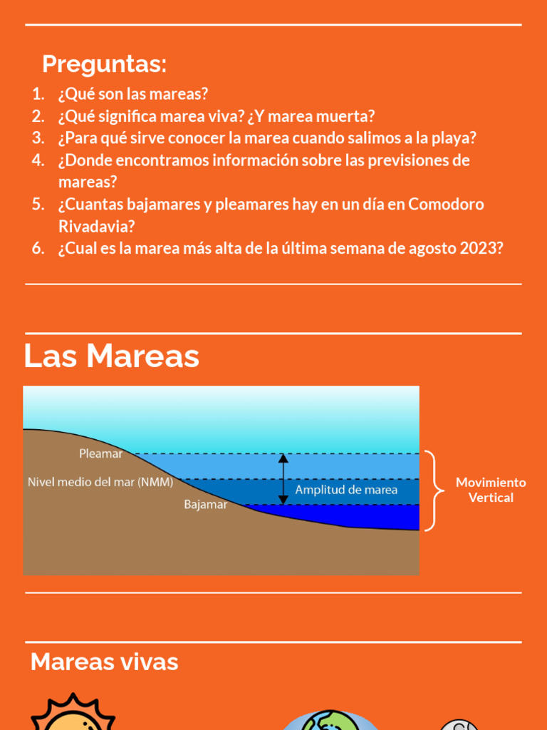 Mareas | PDF