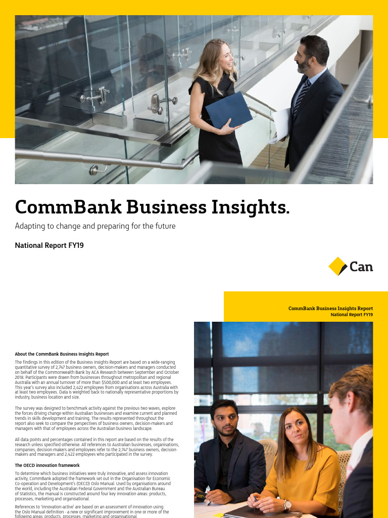 National BIR Report FY19 | PDF | Innovation | Australia