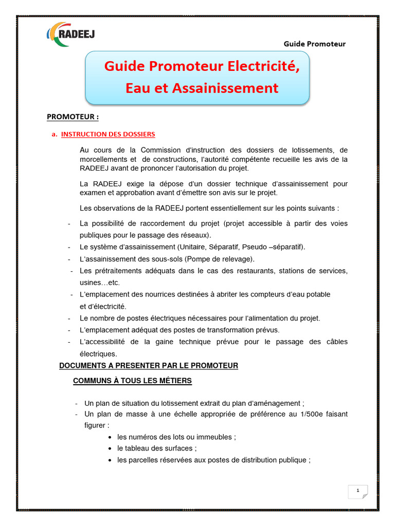 Guide Promoteurs | PDF