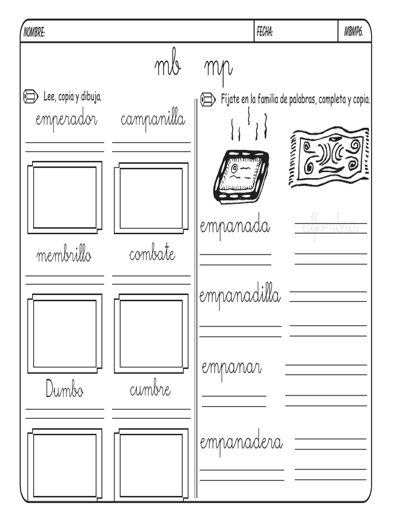 8palabras Con MB y MP PDF | PDF