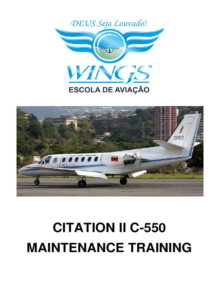 Citation 550 II Training Manual | PDF | Relay | Door