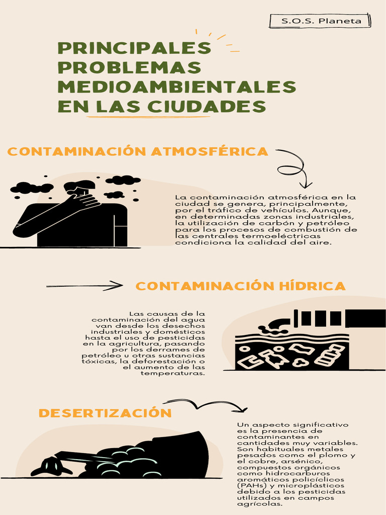 Principales Problemas Medioambientales en Las Ciudades | PDF