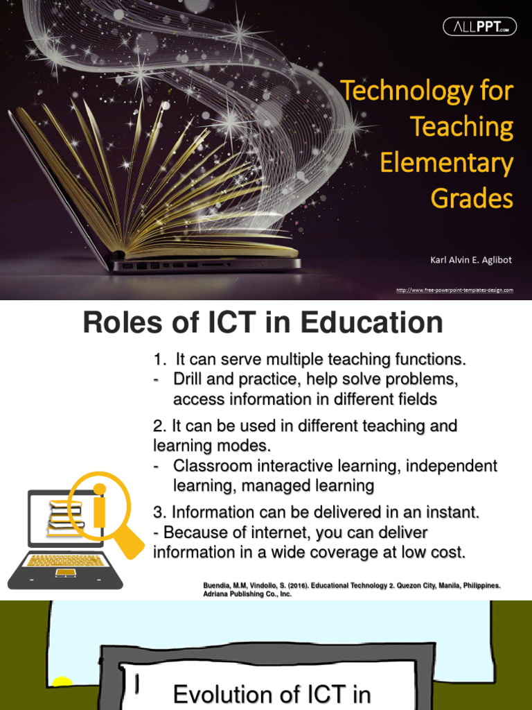 History of Instructional Materials and Roles of ICT and Computers | PDF